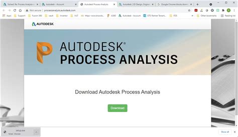 Solved Process Analysis Wont Start 20212022 Version Autodesk