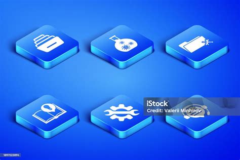 말풍선 채팅 서랍 문서 렌치 및 기어 흥미로운 사실 시험관 바이러스 및 폴더 서비스 아이콘이 있는 헤드폰을 설정합니다 벡터 3