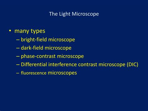 Microscope And Types Of Microscope Pptx