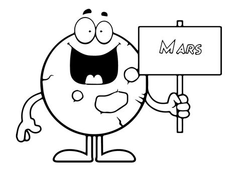 Mars Coloring Pages 1 Printable For Free Download