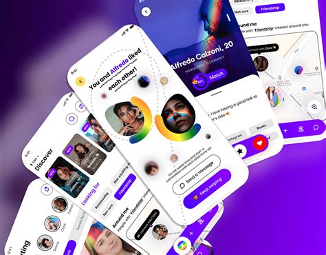 Dating App UI Design For LGBTQ Community Behance