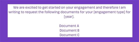 Sample Email For Requesting Documents From Clients
