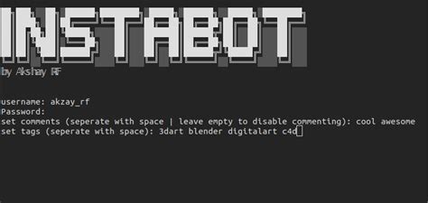 Github Akshay Rf Instabot Automate Your Instagram With Python And