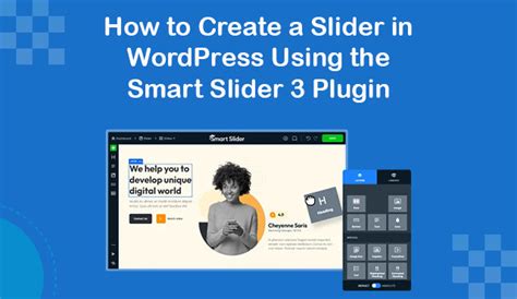 How To Create A Slider In Wordpress Using The Smart Slider 3 Plugin