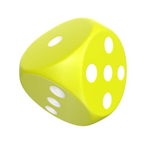 3d Rendering Of Dice Object 17261101 Png