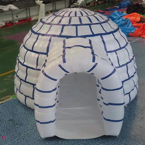 6m 공기 주입식 눈 이글루 텐트 공기 주입식 얼음 이글루 극장 크리스마스 장식 이글루 텐트공기주입 바운서 Aliexpress