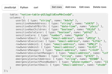 glide get row api not returning app basic columns ask for help