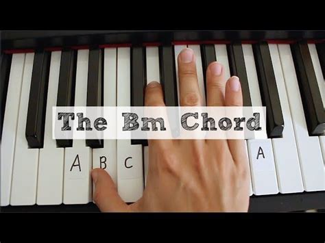 Piano Chords B Minor Learn Chords In B Minor Functions Tips And
