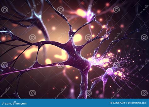 Neuronales Netzwerk Im Menschlichen Gehirn Das Die Aktivierung Von
