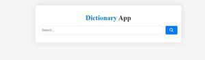 Build A Dictionary App Using Next Js Geeksforgeeks