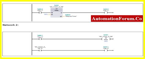 Timer Block In Plc 2 Instrumentation And Control Engineering