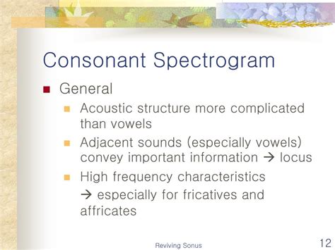 Ppt Spectrogram And Its Reading Powerpoint Presentation Free Download