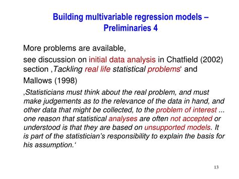 Ppt The Use Of Fractional Polynomials In Multivariable Regression Modeling Powerpoint