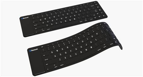 3d Silicon Keyboard Turbosquid 1330009