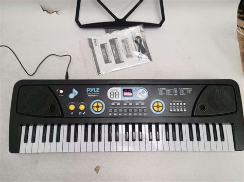 Pyle Digital Musical Karaoke Keyboard Turns On Rio Grande Trade