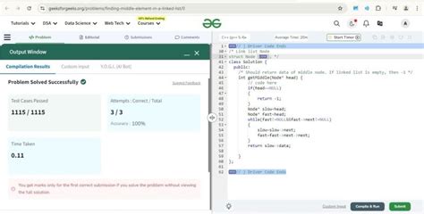How To Solve A Linked List Challenge With Geeksforgeeks Abdullah Hussain Yasim Posted On The