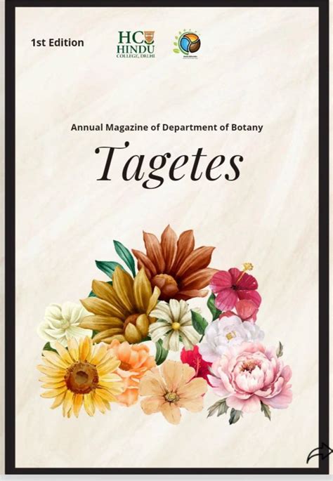 Priyanshi Gupta On Linkedin My First Article In The Annual Magazine Of Sanjeevani The Botanical