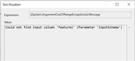 Numerical Columns Missing · Issue 5738 · Dotnetmachinelearning · Github