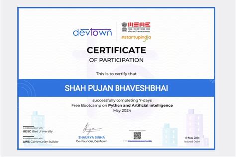 Pujan Shah On Linkedin Devtown Awscommunitybuilder Startupindia