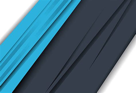 Dark Background With Overlapping Abstract White Wave Lines On Black Stripes Pattern Vector