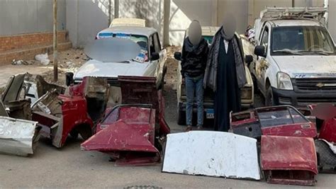 قطعها وباعها خردة كواليس سرقة سيارة ملاكي بالإسماعيلية