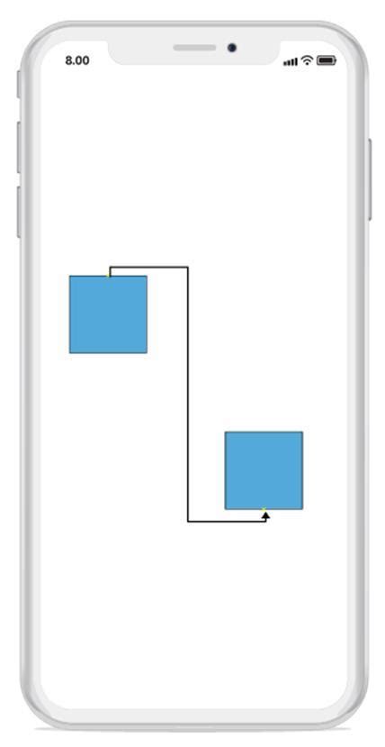Adding Connectors In Diagram Control For Xamarin IOS Syncfusion