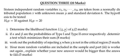 solved sixteen independent random variables x1 x2 ⋯ x16 are