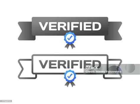 인증된 아이콘 회색 체크 표시가 있는 메달 아이콘 확인된 아이콘 벡터 아이콘 검증에 대한 스톡 벡터 아트 및 기타 이미지 검증 고급 고무 Istock