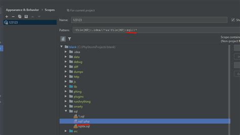 Project Scopes Without Non Project Files Ides Support Intellij Platform Jetbrains