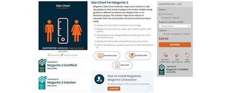 Top 10 Magento Size Chart Extensions To Reduce Product Returns