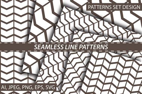 Seamless Zig Zag Line Pattern Graphic By SIKEY STUDIO Creative Fabrica