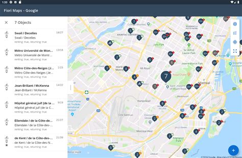 Map Controls SAP Mobile Services Documentation