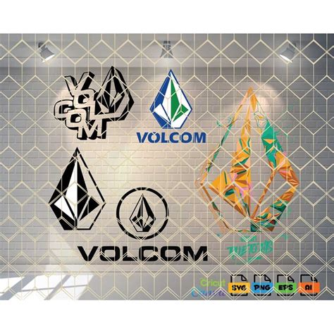 Volcom Svg Png Eps And Ai Formats Ready To Use For Cricu Inspire Uplift