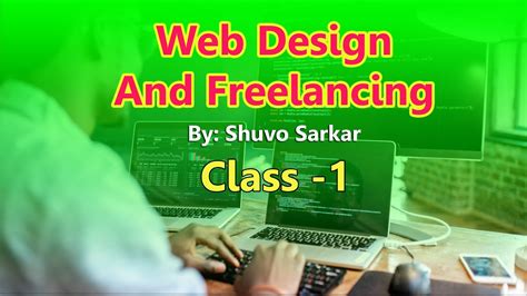Web Design And Freelancing Class 1 Youtube