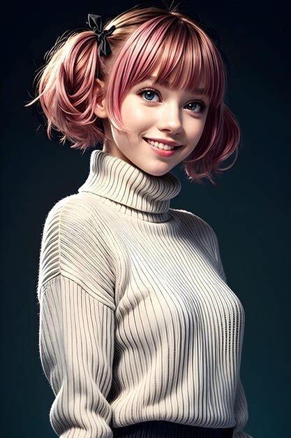 Premium Ai Image Beautiful Girl With Twintails