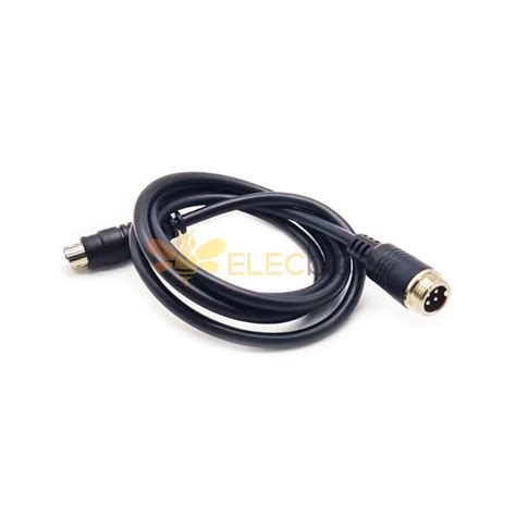 Pcs Gx Aviation Connector Pin Straight Male To Mini Din Straight Male With M Cable