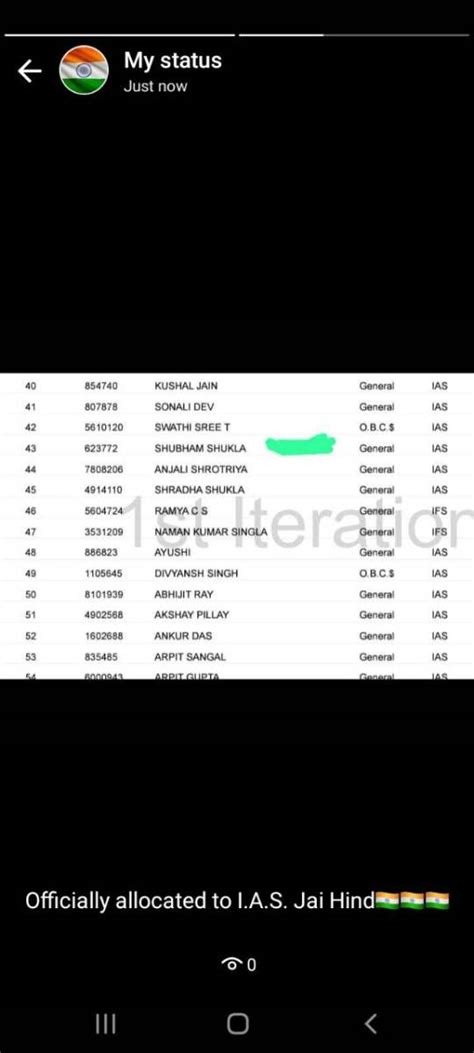 Shubham Shukla Ias Age Upsc Marksheet Bits Pilani Ias Bio