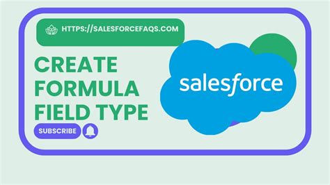 How To Create Formula Field Type In Salesforce Create Formula Field