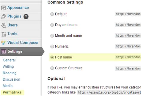 Best Wordpress Permalink Structure For Seo
