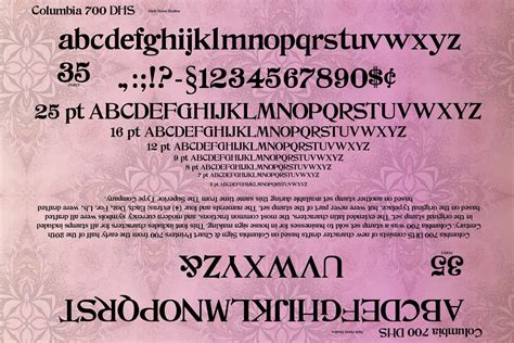 Font Columbia 700 Dhs Download And Install On The Web Site