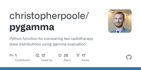 Github Christopherpoolepygamma Python Function For Comparing Two Radiotherapy Dose