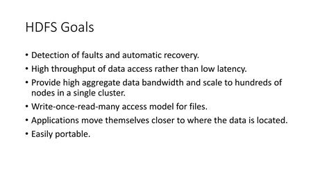 hadoop distributed file system pptx