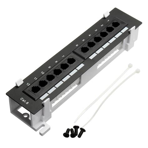 Network Tool Kit 12 Port Cat6 Patch Panel Rj45 Net Vicedeal