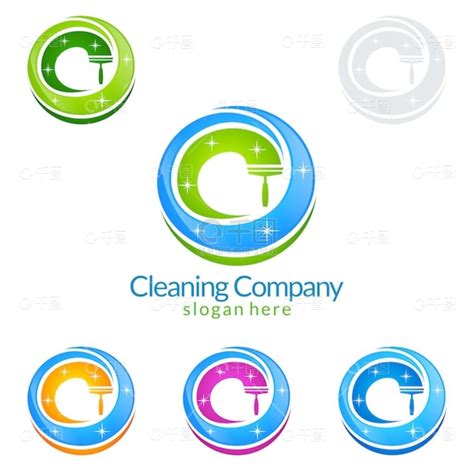 标志网页ui 清洁服务标志设计 模板免费下载 Ai格式 626像素 编号62538289 千图网