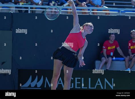 Orlando Florida April 13 2024 Belgium Player Kimberley Zimmermann