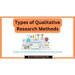Types Of Qualitative Research Methods Researchmethodology Org