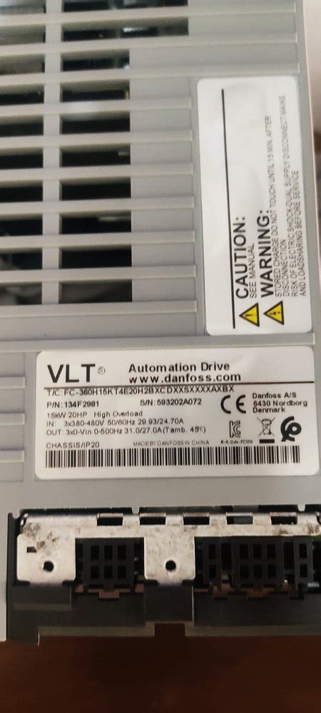 Fc 360 Danfoss Vfd Vlt Drive 134f2981 At Rs 74577 Danfoss Ac Drives In Pune Id 2849774398491