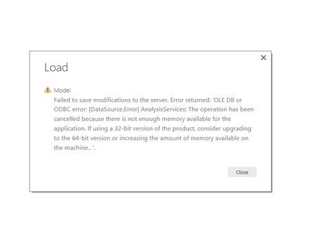 Cannot Import A Small Model 64 Mb From Ssas Tabu Microsoft Fabric Community