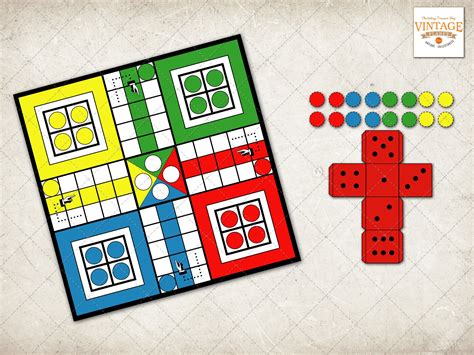 Ludo Game Board Printable