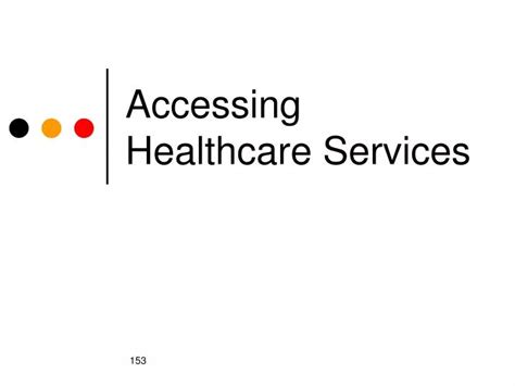 Ppt Accessing Healthcare Services Powerpoint Presentation Free
